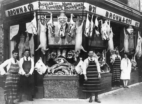 Vintage Views: Butcher Shops – Center of the Plate | D'Artagnan Blog
