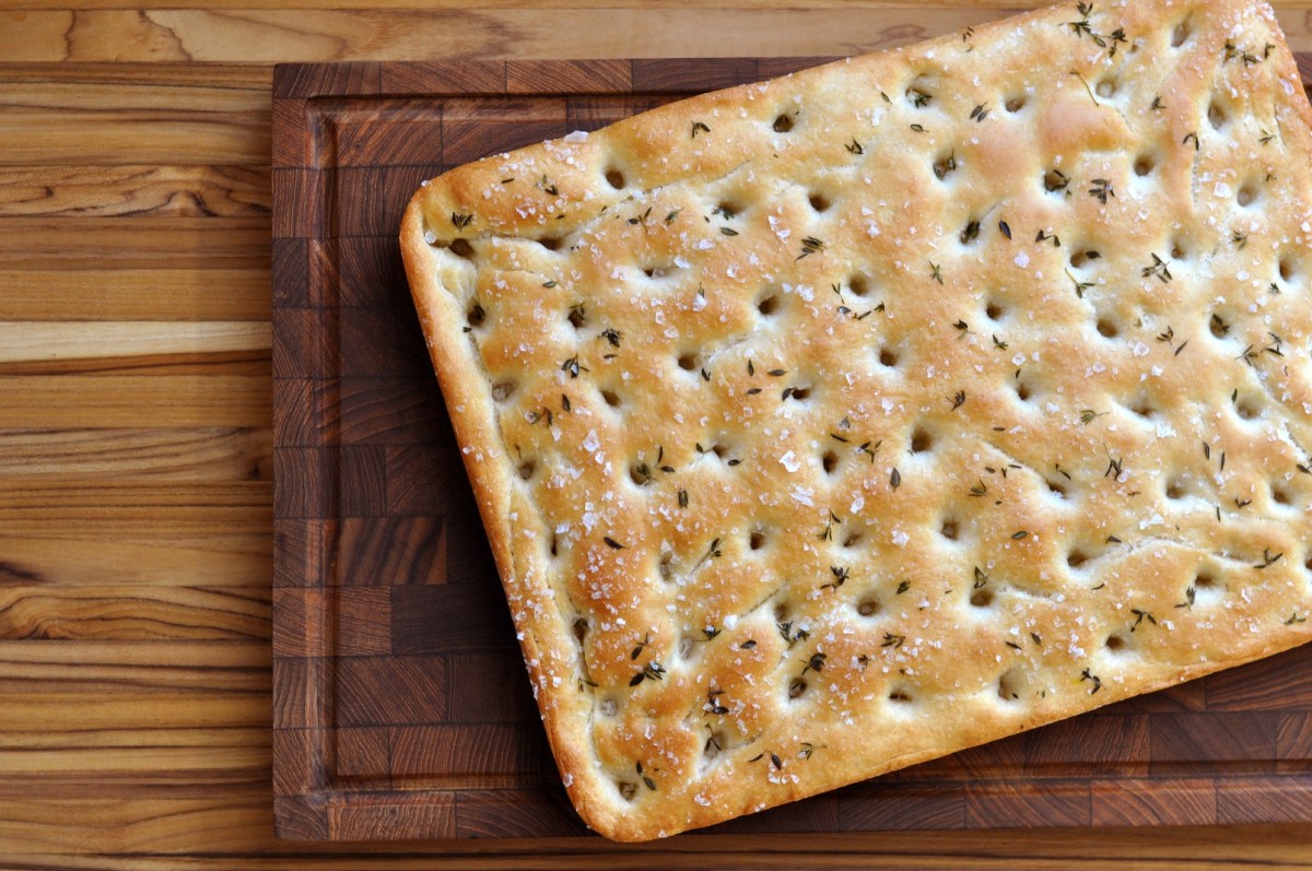 Easy Baking Project: Duck Fat Focaccia Bread – Center of the Plate | D ...